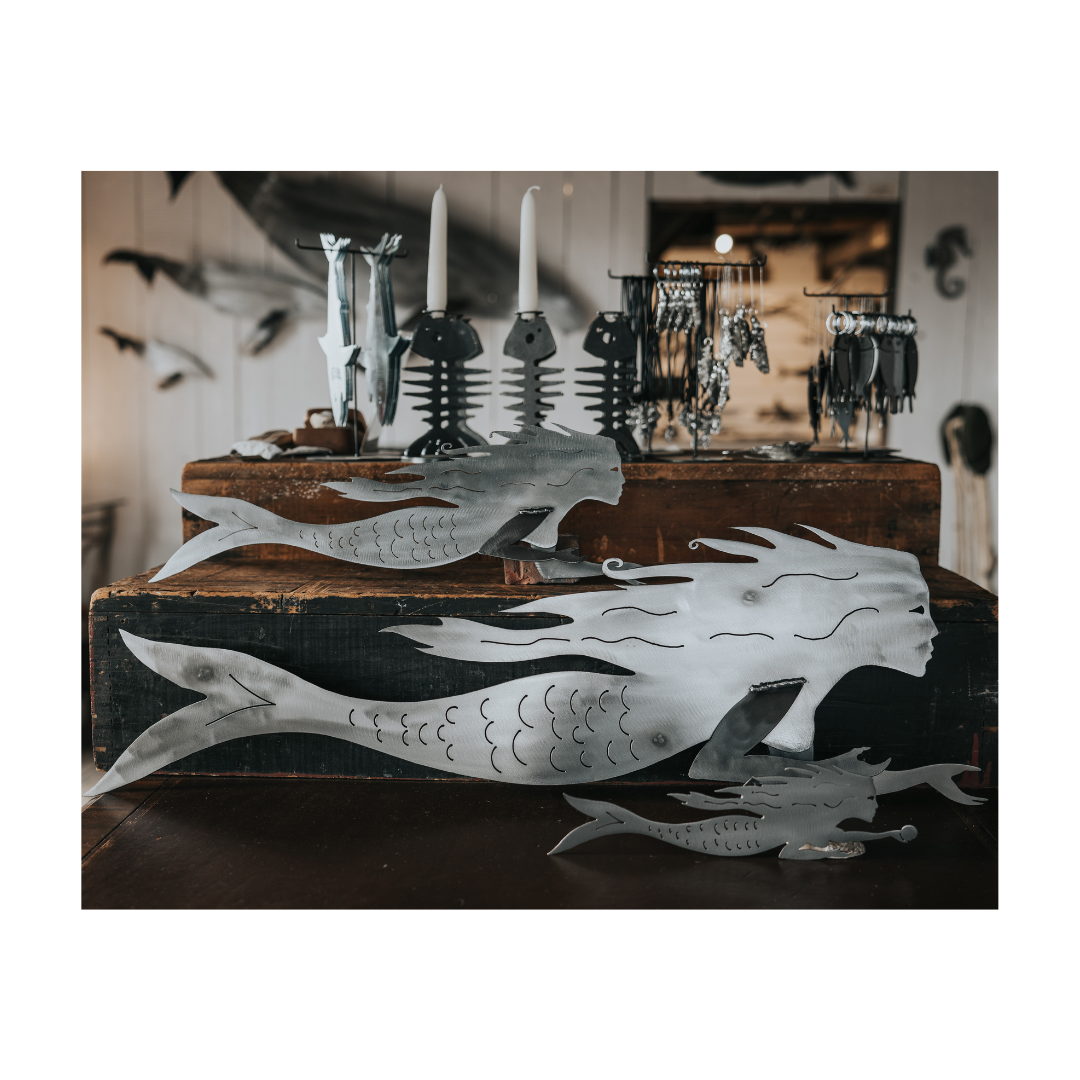 Steve Swain - Fish Schools & Wall Mount Sea Life | Frying Pan Gallery