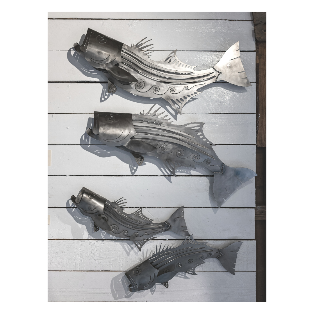 Steve Swain - Fish Schools & Wall Mount Sea Life | Frying Pan Gallery