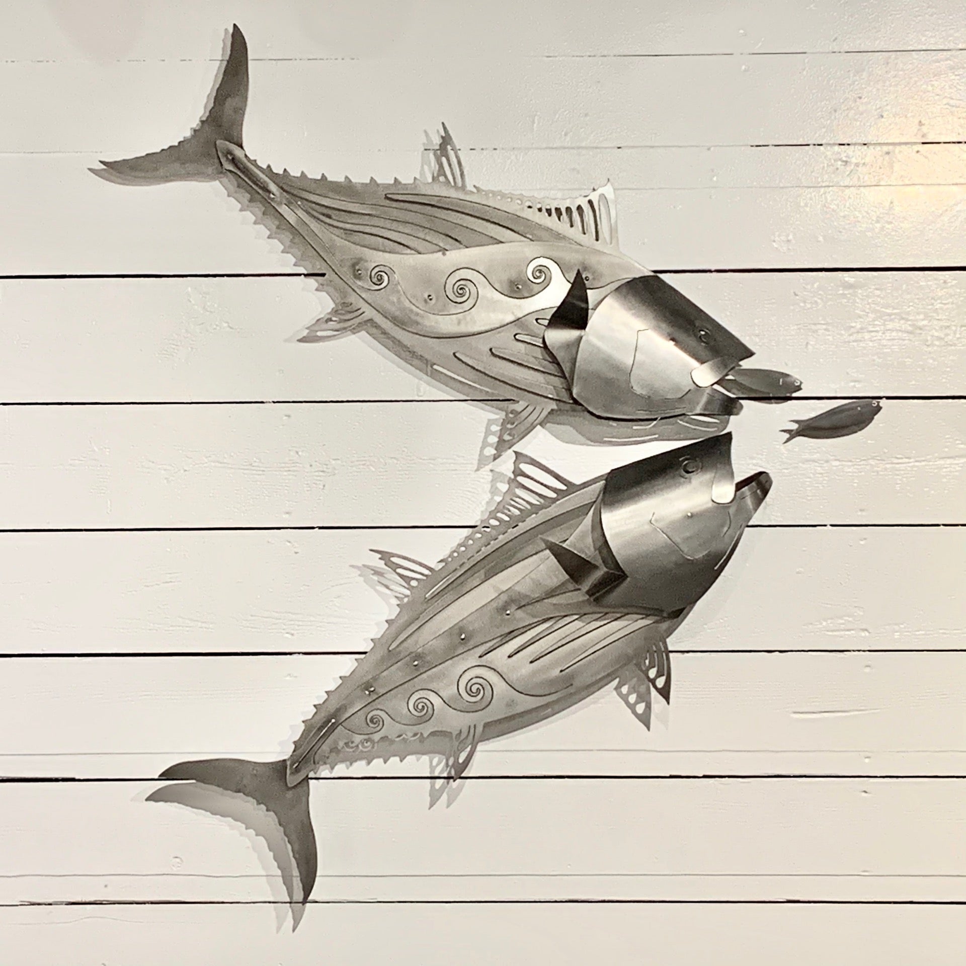 Steve Swain - Fish Schools & Wall Mount Sea Life | Frying Pan Gallery