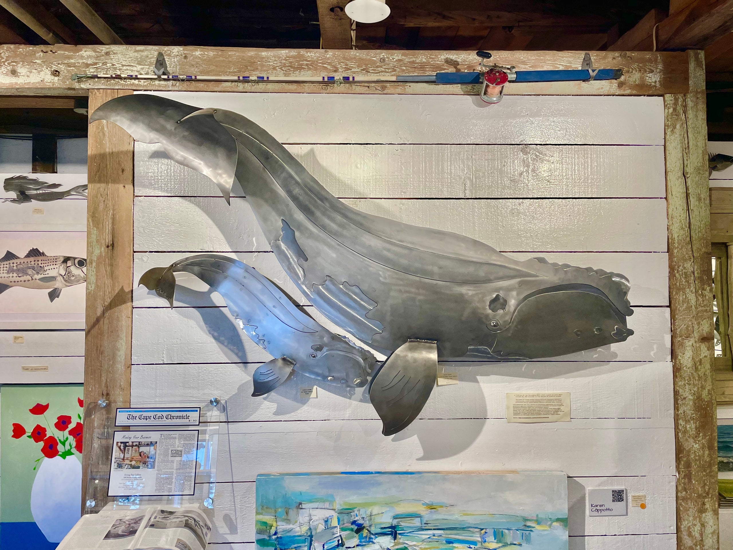 Steve Swain - Fish Schools & Wall Mount Sea Life | Frying Pan Gallery